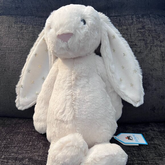 Jellycat | Toys | Jellycat Bashful Bunny Twinkle Wstars22 Tallbas3twnwt | Poshmark